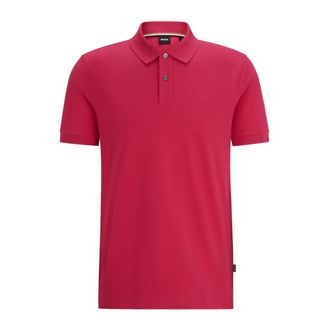 HUGO BOSS Pallas Polo - - Tops - Herren - Rosa - 2XL