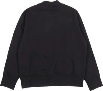 Palm Angels Cotton Sweatshirt - Black