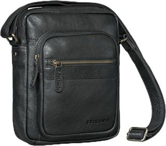 STILORD Joao Petite Sacoche Homme Bandouliere Cuir Vintage - Messenger pour Homme avec de Nombreux Compartiments Sac Bandouill&egrave;re en Cuir V&eacute;ritable Tablette 1