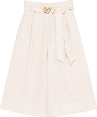 Pinko belted trousers - Nude