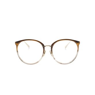 Linda Farrow Femme, Accessoires, Brun, Taille: 58 MM Optical Frame