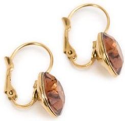 Au Printemps Paris Boucles doreille avec cristal