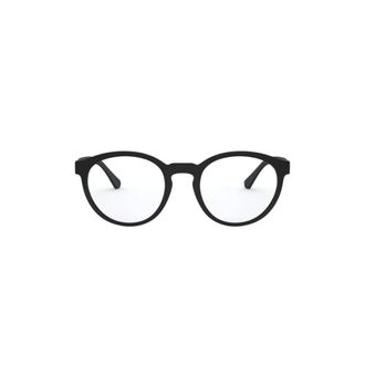 Emporio Armani Homme, Accessoires, Noir, Taille: 52 MM Lunettes Authentiques avec Service de Qualité