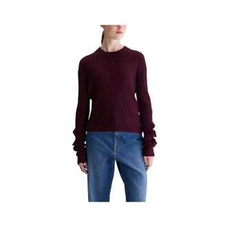Bellerose Femme, Pulls, Rouge, Taille: 36 FR Aryrib K1714U Pullover