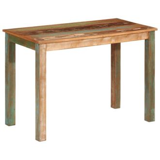 vidaXL Esstisch 110x55x76 cm Altholz Massiv vidaXL424213