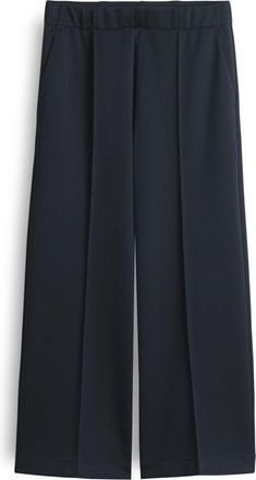 someday Damen Culotte | CURILO LINE Wide Culotte aus weichem Sweat Ocean, 34