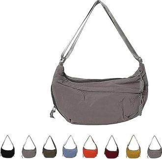 Generic Corelration/Naturaltly/Sofenthiss Sac à bandoulière pour femme Uni, gris, 1