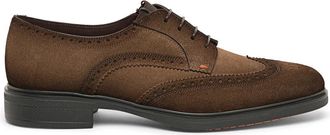 Santoni Easy Brogue Schn&uuml;rer - - Shoes - Herren - Braun - 43 EU