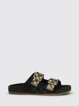 Burberry Sandales &agrave; Talons Femme couleur Noir