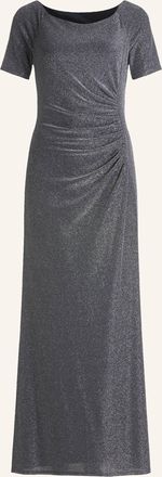 Vera Mont Abendkleid Mit Glitzergarn blau