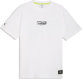 Puma T-shirt PUMA x ASTON MARTIN ARAMCO F1 TEAM Homme, Accessoires, Blanc, XXL