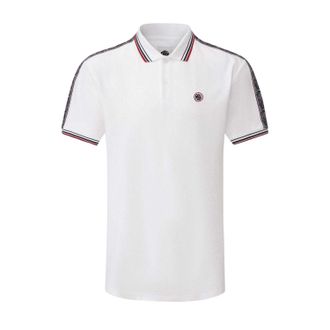Pretty Green Poloshirt f&uuml;r Herren, verklebt (Wei&szlig;)
