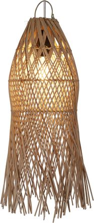 Guru Shop Deckenlampe/Deckenleuchte, in Bali Handgemacht aus Naturmaterial, Rattan - Modell Coimbra, 50x20x20 cm