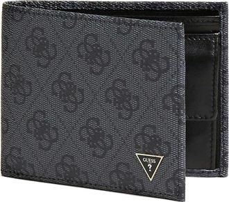 Guess Homme, Accessoires, Gris, Taille: ONE Size Portefeuille