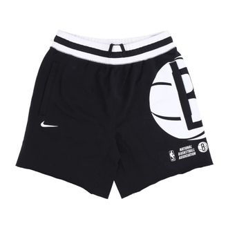 Nike NBA Fleece Shorts Brooklyn Nets Schwarz - - Sport - Herren - Schwarzk - XL