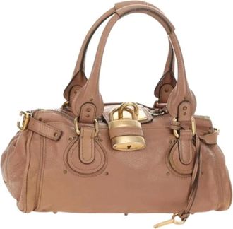 Chlo&eacute; Sac &agrave; main Pre-owned - Femme - Pre-owned - Beige - Taille: ONE Size