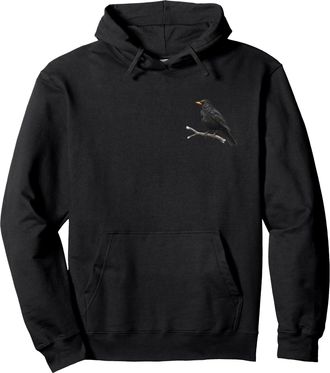 jz.birds Amsel Vogelfreund Gartenvogel Singvogel Biologe Vogel Pullover Hoodie