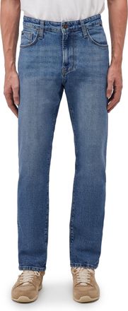 Mavi Herren London Jeans, mid Brushed Classic Denim, 31/31