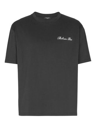 Balmain t-shirt Signature - Noir