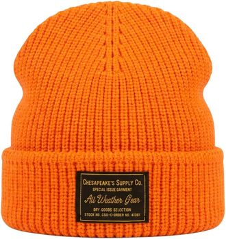 CHESAPEAKE'S Mechanics Wollm&uuml;tze Merinos - - Accessories - unisex - Orange - ONE SIZE