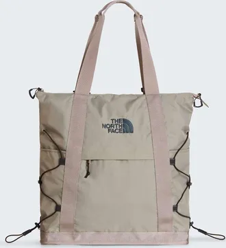 The North Face Borealis tote bag en stone slab/dark chestnu-Gris