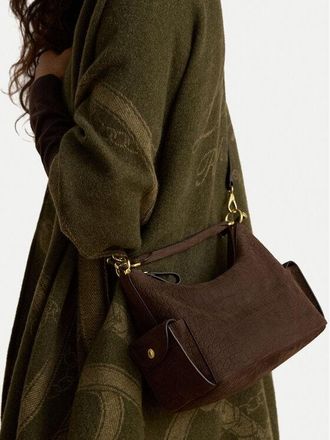 Lauren Ralph Lauren Handtasche 431P18453003 Dunkelbraun
