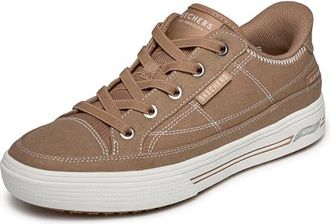 Skechers Arch Fit Arcade-See Ya There Baskets &agrave; Enfiler Mains Libres pour Femme, Camel, 39 EU