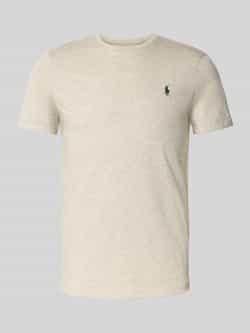 Polo Ralph Lauren Custom Slim Fit T-Shirt mit Label-Stitching