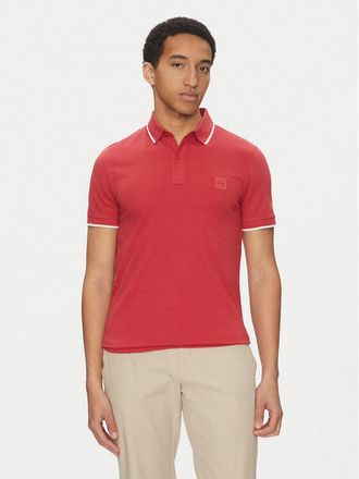 HUGO BOSS Poloshirt Passertip 50507699 Rot Slim Fit