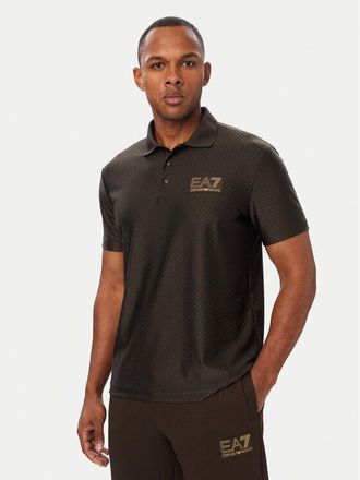 Emporio Armani Poloshirt 7M002256 AF26529 U6027 Dunkelbraun Regular Fit