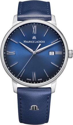 Maurice Lacroix Homme, Accessoires, Bleu, Taille: ONE Size Eliros Date 40mm