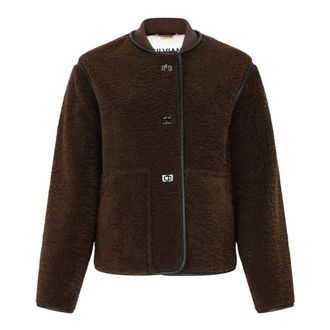 Silvian Heach Gralib Kunstpelzjacke - - Jackets - Damen - Braun - M