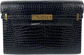 Saint Laurent Pre-owned Manhattan Medium - Femme - Pre-owned - Noir - Taille: ONE Size