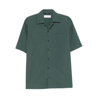 OAMC Peacemaker Kurzarmhemd - - Shirts - Herren - Gr&uuml;n - L