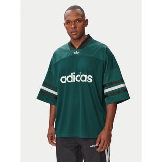 adidas T-Shirt Adicolor KR1401 Gr&uuml;n Loose Fit