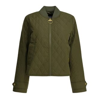 Barbour Femme, Vestes, Vert, Taille: 42 FR Bomber Jacket
