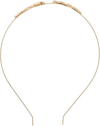 Red Valentino Femme, Accessoires, Jaune, Taille: ONE Size Elegant Metal Hairband