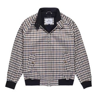 Aquascutum Homme, Vestes, Multicolore, Taille: XL Archival Harrington