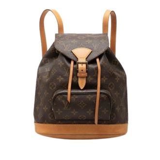 Louis Vuitton Pre-owned Montsouris MM - Femme - Pre-owned - Brun - Taille: ONE Size