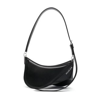MUGLER Medium Spiral Curve 01 Schultertasche - - Bags - Damen - Schwarzk - ONE SIZE