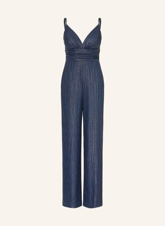 Vera Mont Vm Vera Mont Jumpsuit Mit Glitzergarn blau