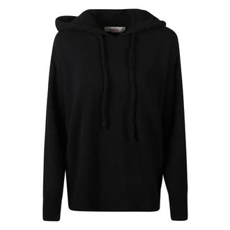 Jucca Femme, Sweatshirts et sweats &agrave; capuche, Noir, Taille: 36 FR Sweat &agrave; capuche