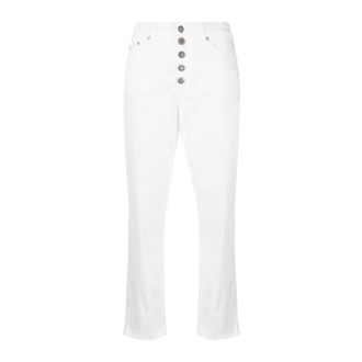 Dondup Femme, Pantalons, Blanc, Taille: W26 Chinos Pantalon en Noir