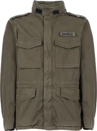 Aspesi Homme, Vestes, Vert, Taille: M Light Vestes