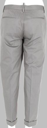 Dsquared2 Cotton Elastane Trousers - Gray