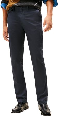 Tommy Hilfiger Herren Denton Printed Structure Mw0mw31140 Chino Hose, Blue (Desert Sky), 34W x 34L