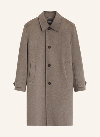HUGO BOSS Mantel C-Clark-Df-264f Relaxed Fit braun
