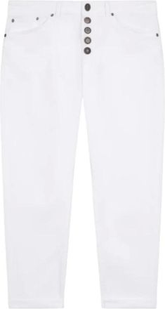 Dondup Femme, Pantalons, Blanc, Taille: W24 Koons Loose Pantalons