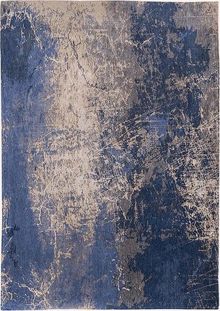 Louis De Poortere Louis De Poortere Teppich Mad Men Cracks blau