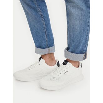 Tommy Hilfiger Sneakers Tommy Hilfiger Lightweight Runner Mix FM0FM05755 Wei&szlig;